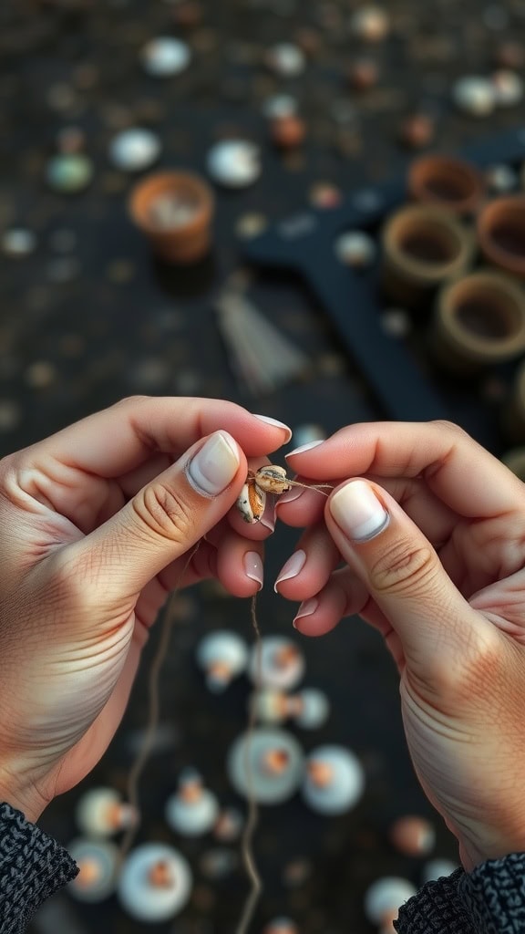 How to Make a Seashell Necklace With Stuff You Already Have - My Beach ...