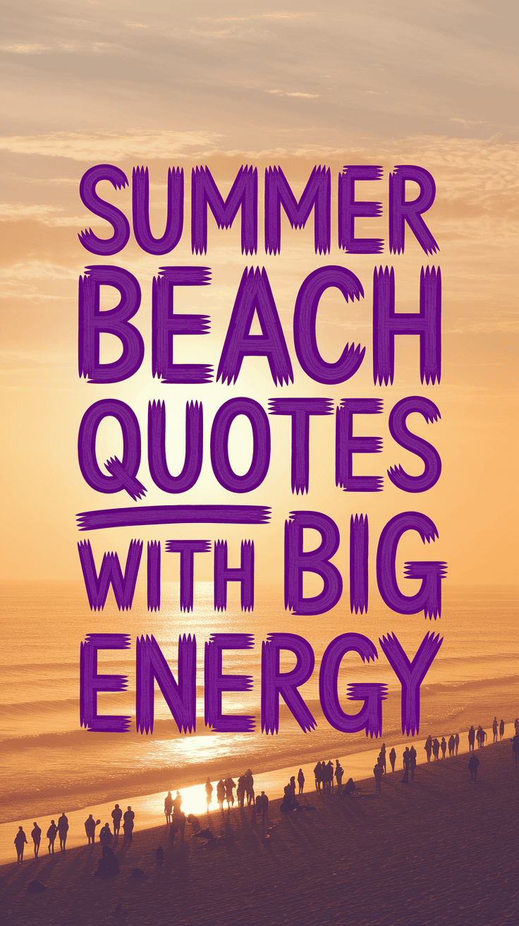 Quotes About Love and the Beach that Feel Like Summer in Words - My ...