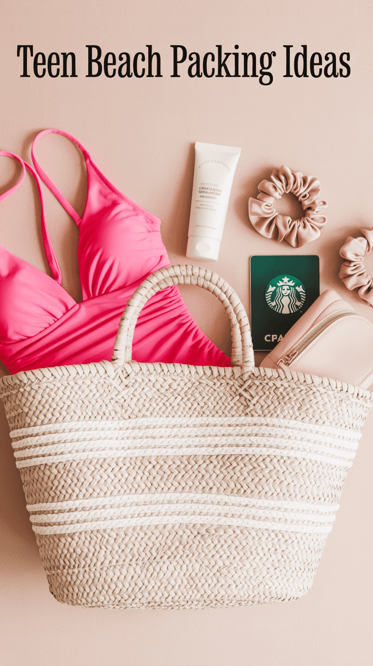 How to Create a Beach Vacation Packing List For Teenage Girls - My ...