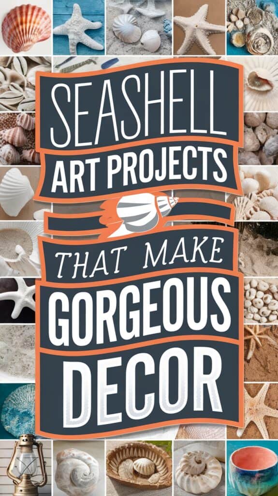 Sea Shell Art Ideas That Turn Into Pretty Summer Decor - My Beach Lifestyle