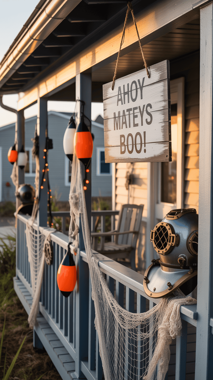 Nautical Halloween Decorations to Deck Out Your Coastal Porch - My ...