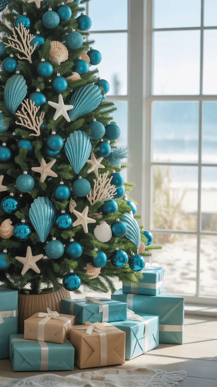 Ocean Themed Christmas Tree Decorations You’ll Love This Year - My Beach Lifestyle