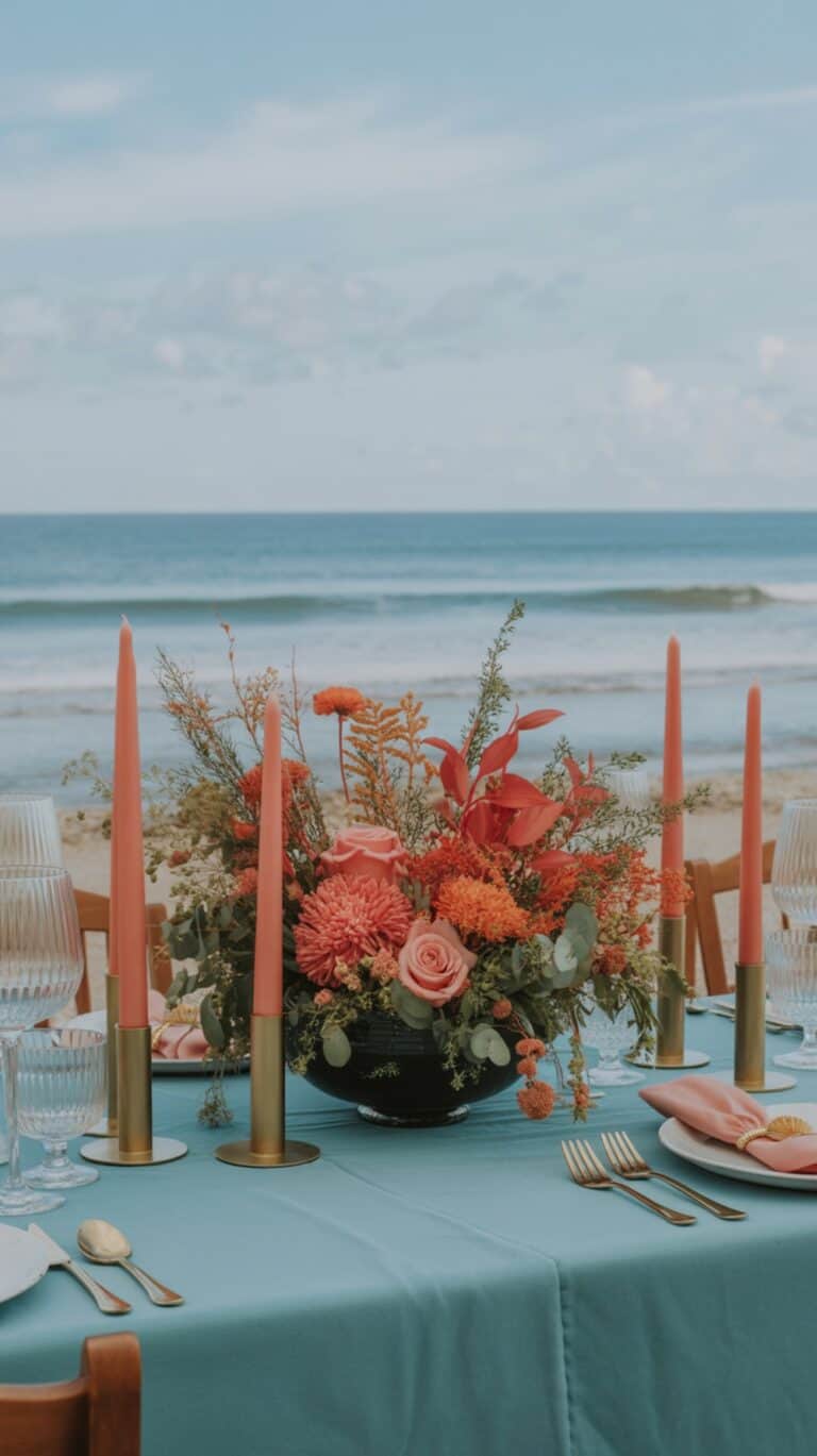 How To Make Cute Coastal Thanksgiving Flower Arrangements - My Beach ...