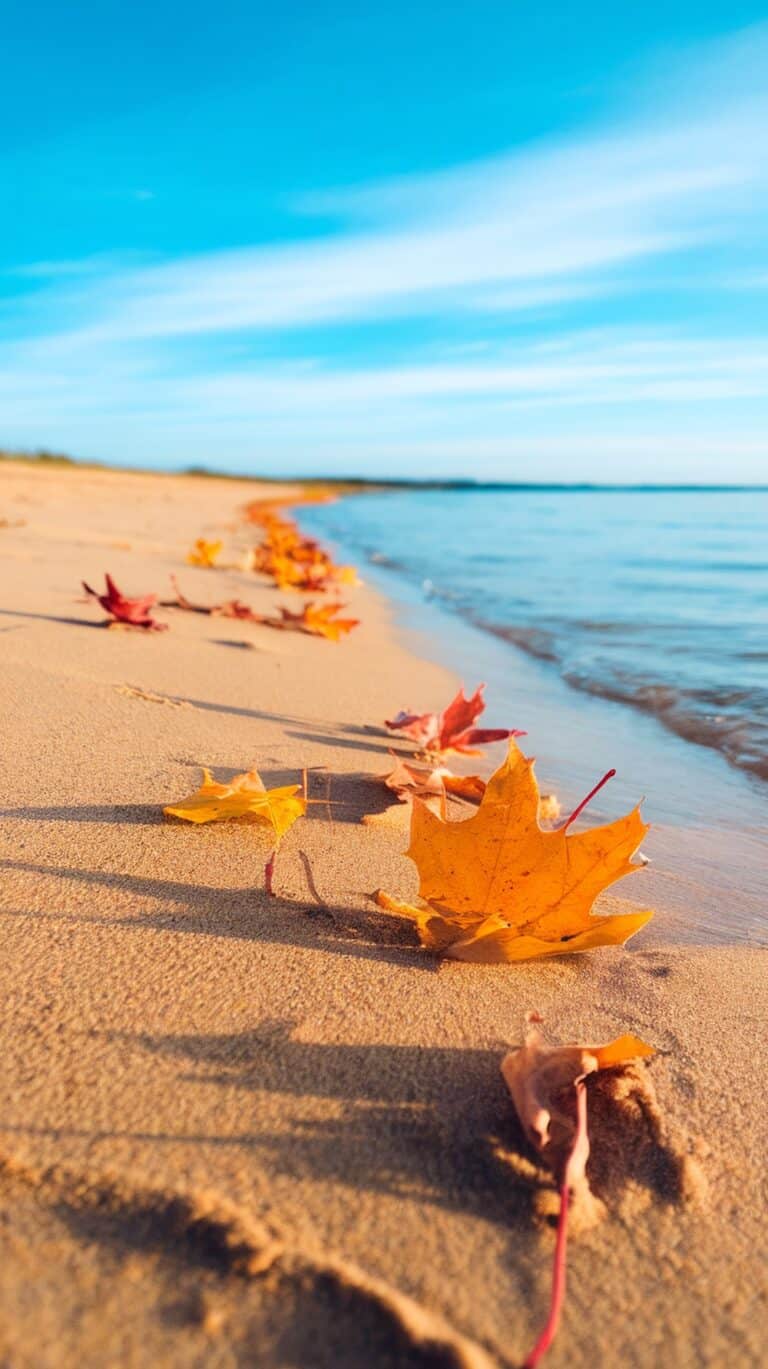 Fall Beach Background Ideas for Your Phone - My Beach Lifestyle