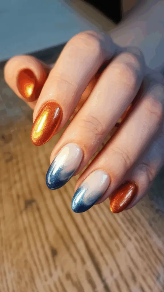 Fall Beach Nails to Match Your Seaside Autumn Vibe - My Beach Lifestyle