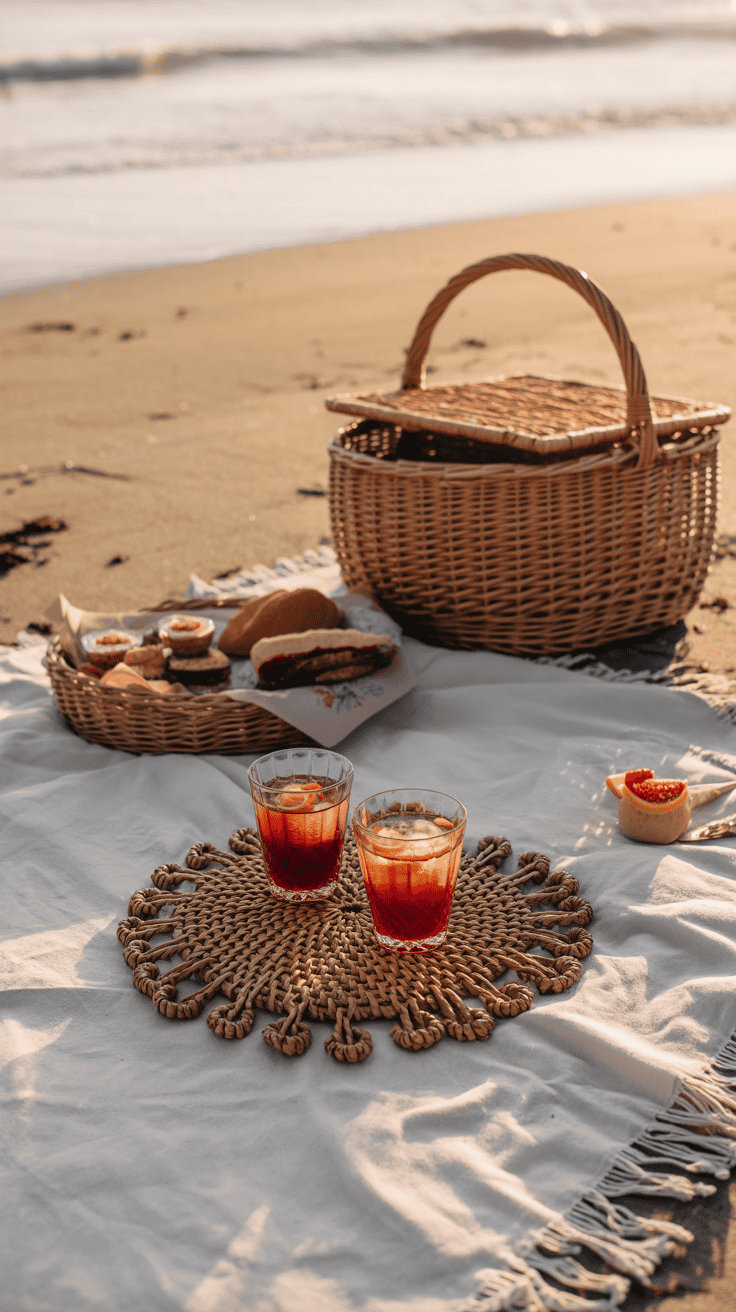 How To Plan a Fall Beach Picnic That Feels Effortlessly Chic - My Beach ...