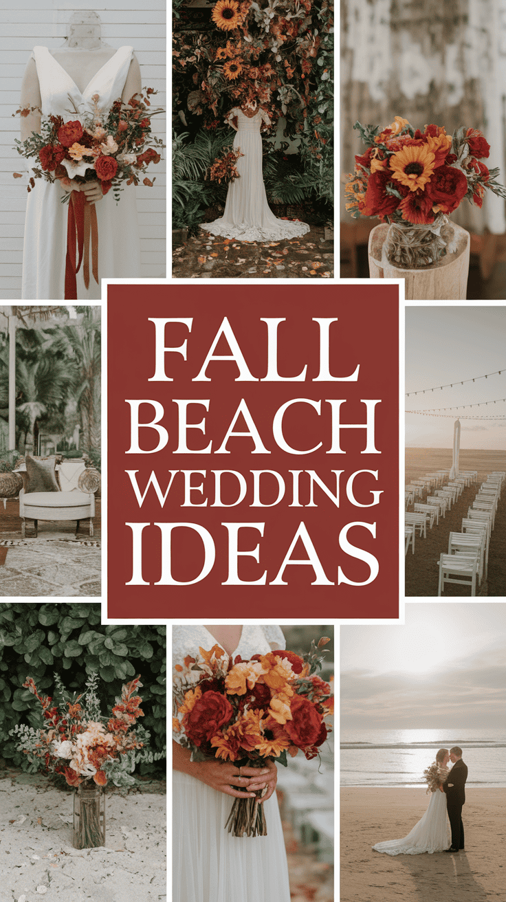 Why a Fall Beach Wedding Might Be Your Dream Venue - My Beach Lifestyle