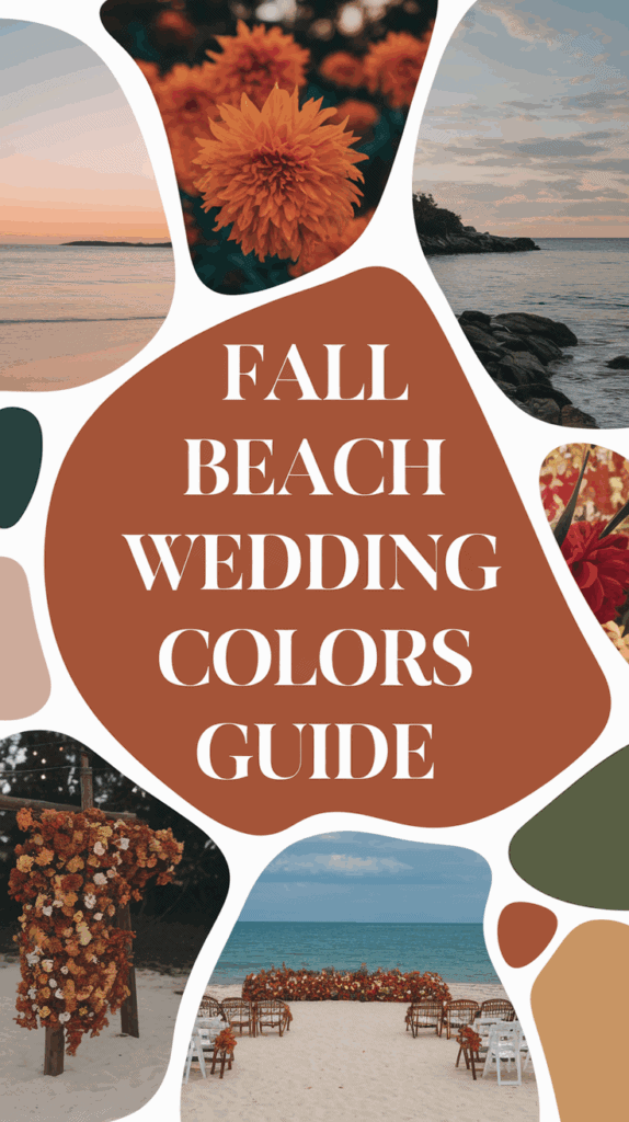 Fall Beach Wedding Colors That Feel Coastal and Romantic - My Beach ...