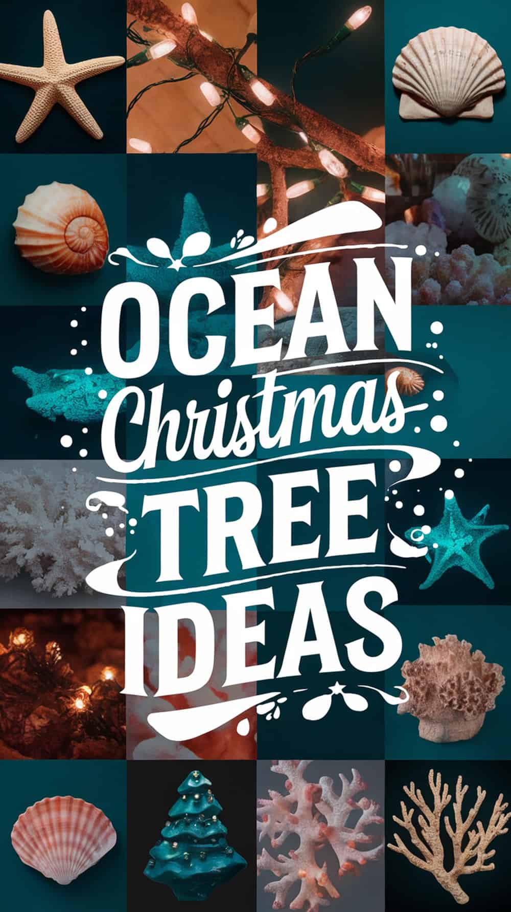 Ocean Themed Christmas Tree Decorations You’ll Love This Year - My ...