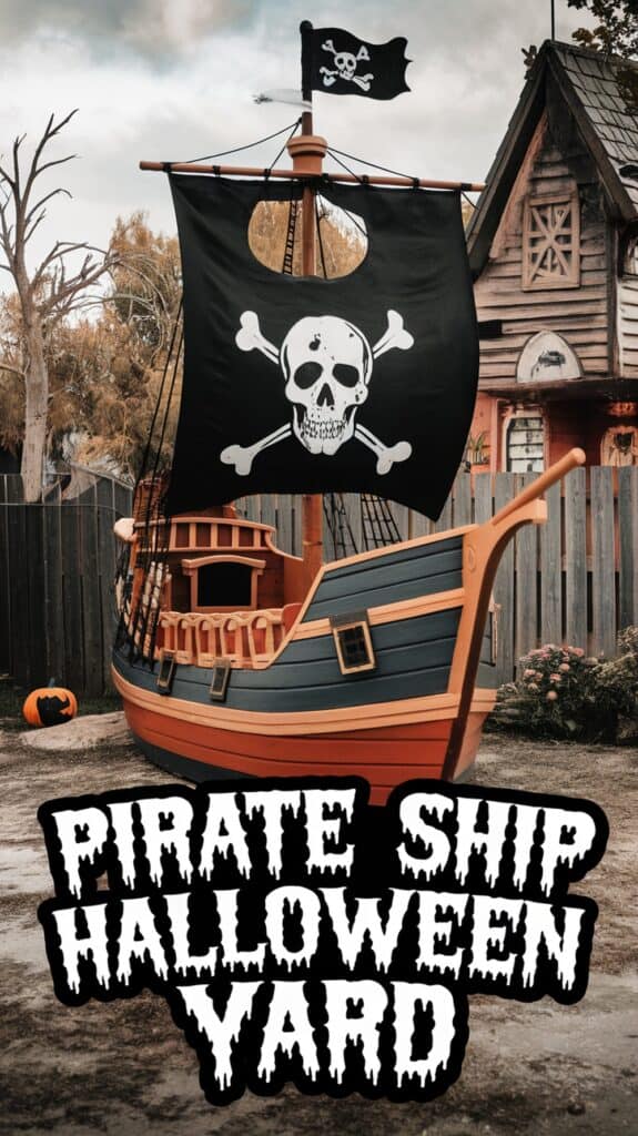 Halloween Pirate Ship Yard Decoration to Impress Neighbors - My Beach ...