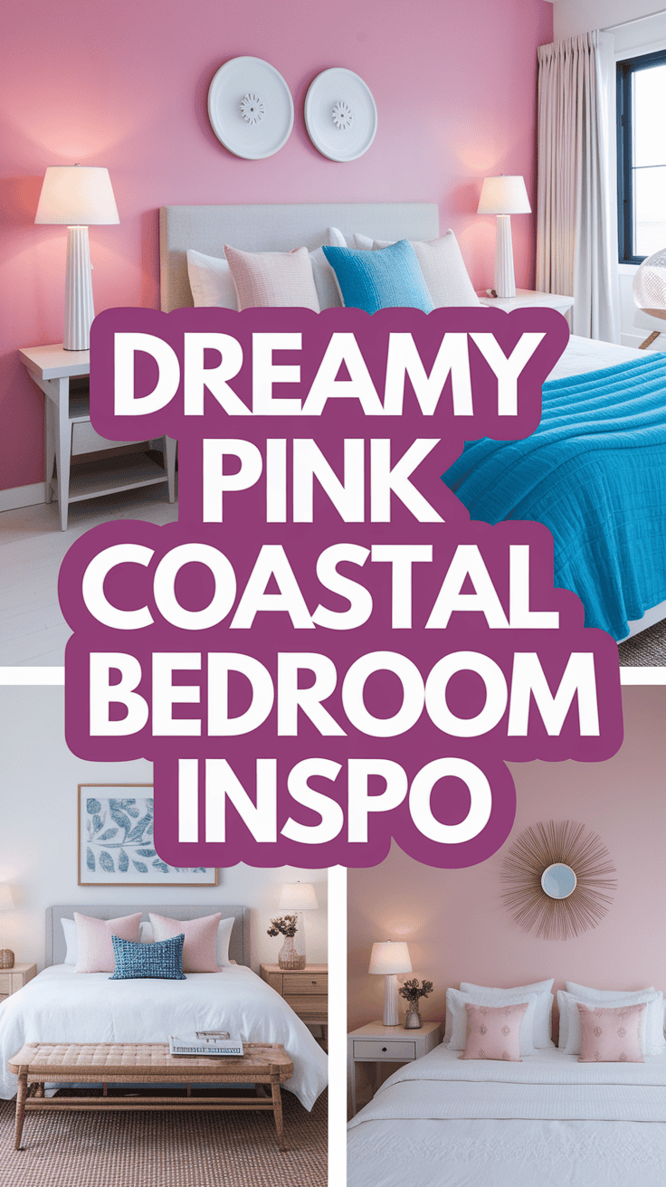Pink Coastal Bedroom Styling That’s Soft and Serene - My Beach Lifestyle