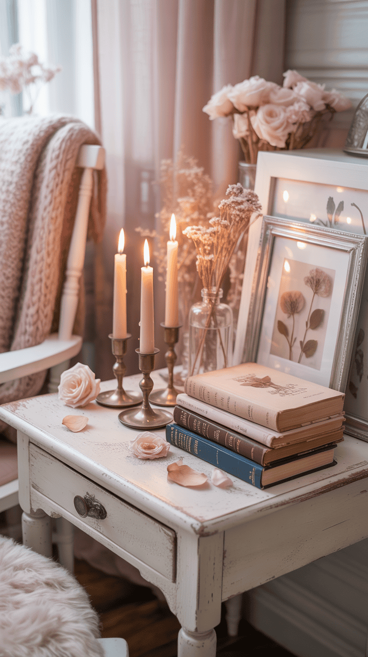 How I Use Cottage Core Pink Decor For A Soft Valentine Home - My Beach ...