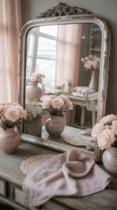 How I Use Cottage Core Pink Decor For A Soft Valentine Home - My Beach ...