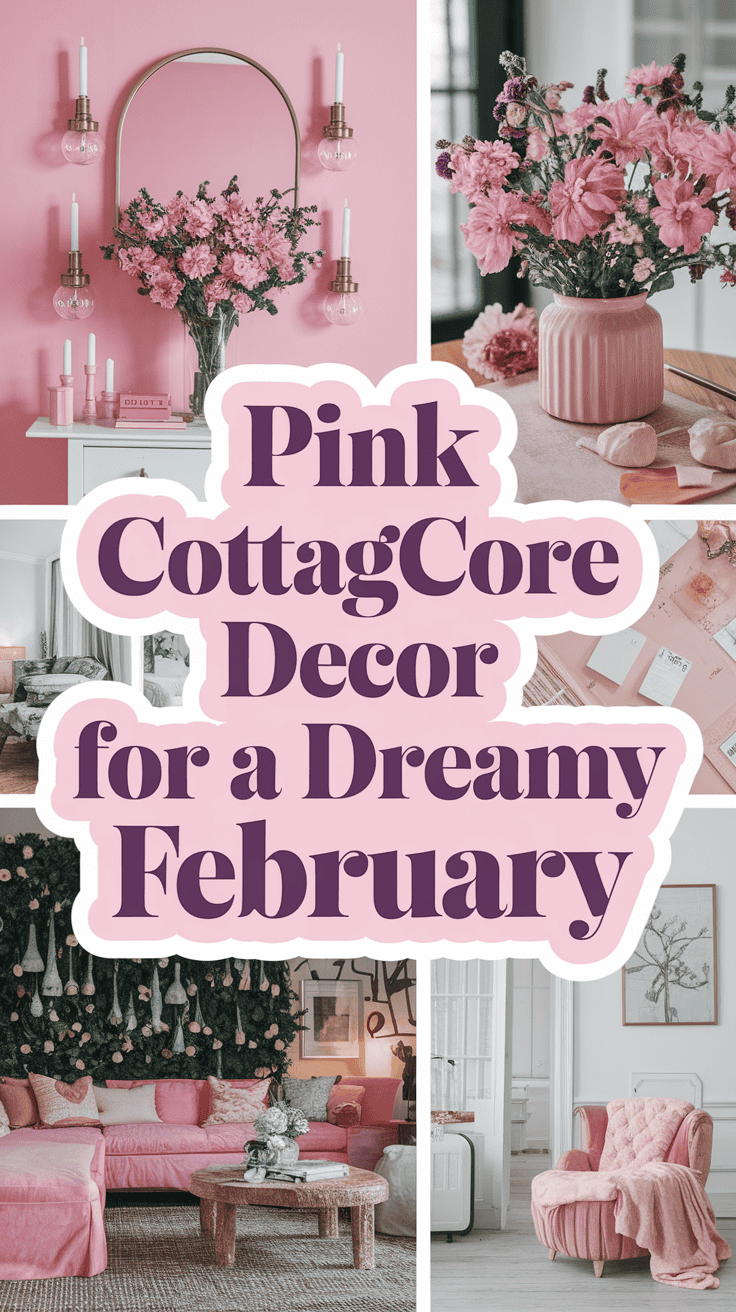 How I Use Cottage Core Pink Decor For A Soft Valentine Home - My Beach ...
