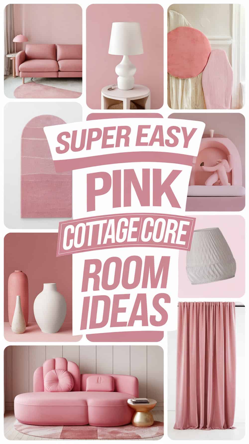 How I Use Cottage Core Pink Decor For A Soft Valentine Home - My Beach ...
